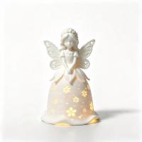 China Flower Fairy 3D Printed Lighting Fixtures, Hollow‑out LED Ambient Night Lamp for sale