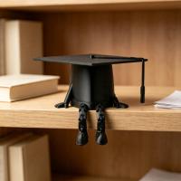 China Layer 300 Microns Custom 3D Printing Movable Joint Graduation Cap Ornament for sale