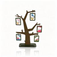 China Full Color Custom 3D Printing Family Tree Photo Frame Hanging Picture Holder for sale
