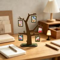 China Full Color Custom 3D Printing Family Tree Photo Frame Hanging Picture Holder for sale