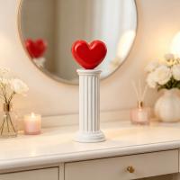 China Desktop Decor Custom 3D Printing Sculpture Roman Column Heart for sale