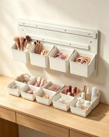 China Sturdy PETG 3D Printed Decor Customizable Garage Wall Mounted Makeup Organizer for sale