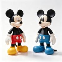 China Hand Painted 3D Printed Toys Customizable Mickey Mouse Figurine Set Desk Collectible for sale