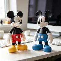 China Hand Painted 3D Printed Toys Customizable Mickey Mouse Figurine Set Desk Collectible for sale