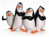 China Home Desktop 3D Printed Toys Collectible Hand Painted Penguin Figurine Set for sale