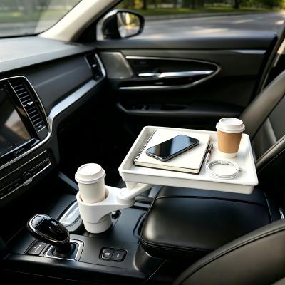 China Expandable Car Cup Tray 3d Printing Auto Parts 360 Adjustable For Dining Storage for sale