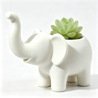 China Painting Polishing 3d Printed Holiday Decorations Elephant Minimalist Animal Figurine for sale