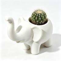 China Painting Polishing 3d Printed Holiday Decorations Elephant Minimalist Animal Figurine for sale