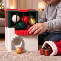 China Custom 3D Printing Christmas Advent Calendar, Capsule Toy Machine, For Family Countdown Gift for sale