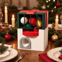 China Custom 3D Printing Christmas Advent Calendar, Capsule Toy Machine, For Family Countdown Gift for sale