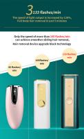 China Shopify Dropshipping Laser Hair Removal Machine Women Portable Home Handset Laser Hair Removal for sale