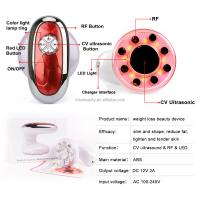 China Red Photon Therapy slim machine with Rf EMS Ultrasound Skin Firming Cellulite Massage Device for sale