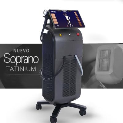 China Alma Professional 808mn Diode Laser Ice Titanium Diode Hair Removal Machine for sale