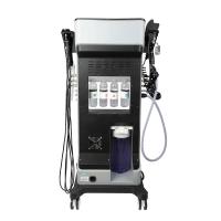 China 8 in 1 Dermabrasion Facial Machine H2O2 Aqua Pee Diamond Peeling And Hydrafaci 12 En facial lift skin scrubber moisturiz for sale