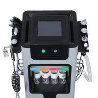 China 8 in 1 Dermabrasion Facial Machine H2O2 Aqua Pee Diamond Peeling And Hydrafaci 12 En facial lift skin scrubber moisturiz for sale
