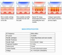 China Fractional Microneedling RF Radio Frequency Microneedling Microneedle Radiofrequency Micro Needle Fractional Rf for sale