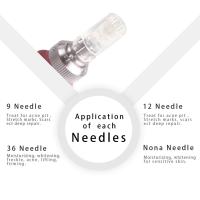 China Professional Micro Needling Derma Pen And Electric Derma Pen Needle Cartridge for Skin Tighten for sale
