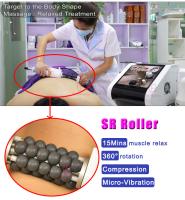 China Infared 5D Vacuum Suction R-Sleek Roller Rotation Body EMShape Cellulite Massage Therapy Fat Reduction for sale