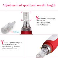 China derma pen Profesional Auto Micro needle Derma Pen Electric derma pen Microneedle Skin Care device facial massager for sale