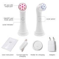China Ion Photon Skin Care Ems Warm Ultrasonic Ion Face Massage Hot Facial Massager 4 colors led skin tightening 2022 face mas for sale