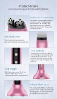 China 2021 Mini Wireless Electric Smart Massager Heads Vibration Multifunctional Eye Massager Pen Ems Eye Massager for sale