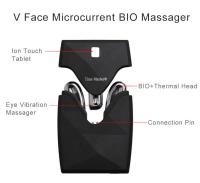 China Bio Microcurrent Facial Wrinkle Remover Mini Microcurrent Face Lift Machine Skin Tightening Rejuvenation Beauty Massager for sale