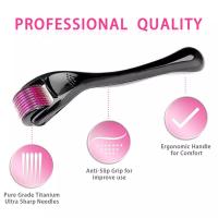China high quality derma roller Best Skin Roller 540 Titanium Micro Needles 0.5mm/1mm/1.5mm Derma Roller for sale