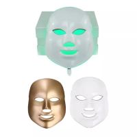 China Facial Skincare Home Photon Red Infrared Beauty Flexible Skin Led Face Light Therapy Mask for sale