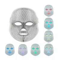 China Facial Skincare Home Photon Red Infrared Beauty Flexible Skin Led Face Light Therapy Mask for sale