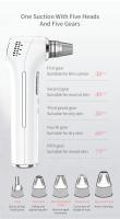 China Top Beauty Electric Hot And Cold Blackhead Removal Facial Pore Acne Skin Care Machine for sale