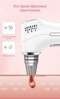 China Top Beauty Electric Hot And Cold Blackhead Removal Facial Pore Acne Skin Care Machine for sale