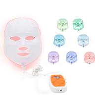 China 10W LED Face Mask PDT Photon 7 Colors Shield Facial Mask Led Light Therapy for sale