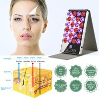 China 3 Color LED PDT Skin Care Device Acne Treatment Wrinkles Remove Machine Mirror for sale