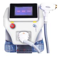 China Titanium 755nm 1064nm Diode Laser Hair Removal Machine Laser Depilation Device 3 Wavelength for sale