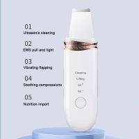 China Portable Ultrasonic Skin Scrubber Pores Cleansing Anti Aging Instrument for sale