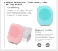 China High Speed Cleansing Brush Silicone Face Cleaner Beauty Instrument At Home for sale