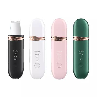 China Ultrasonic Cleaning Lifting Skin care Machine Spatula Positive Negative Ions Export EMS Skin Scrubber for sale