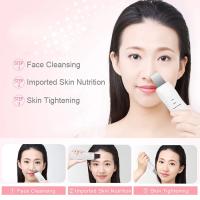 China Rechargeable Face Skin Scrubber Ultrasonic Peeling Blackhead Removal for sale