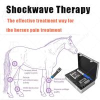 China Mobile Shockwave Therapy Machine 80mj Vet Physical Therapy Equipments for sale