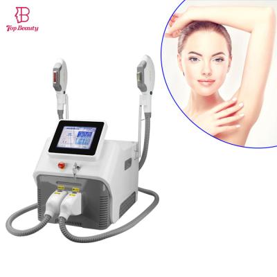 China Dual Heads 7 Filters Ice Ipl Laser Hair Removal Machine Portable Hair Remover for sale