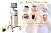 China Touch screen 448khz Laser Beauty Equipment Tecar Therapy Weight Loss for sale