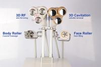 China 5 In 1 3D Cavitation Slimming Machine 40k Cellulite Massage Roller Beauty Roller Machine for sale
