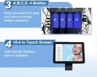 China 14 In 1 Microdermabrasion Machine Aqua Peeling Hydro Oxygen Facial Diamond Dermabrasion Machine for sale