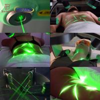 China 10D Cold Laser Therapy Machine Green Diode Light Emerald Laser Liposuction Lypolysis Master Machine for sale