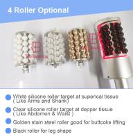 China 360 Degree Vacuum Roller RF Machine Inner Ball Roller Slimming Machine For Lymphatic Drainage for sale