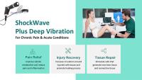 China Electromagnetic Focused Shockwave Shock Wave Therapy Equipment for sale