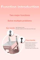 China Newest Portable Heating Massager Electroporation Machine For Skin Rejuvenation for sale