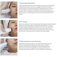 China Hydro Oxygen Dermabrasion 6 In 1 Without Skin Analysis Microdermabrasion Machine for sale