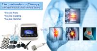 China Tens Electrotherapy Microcurrent Russian Waves Muscle Stimulation Cupping Therapy Massager for sale