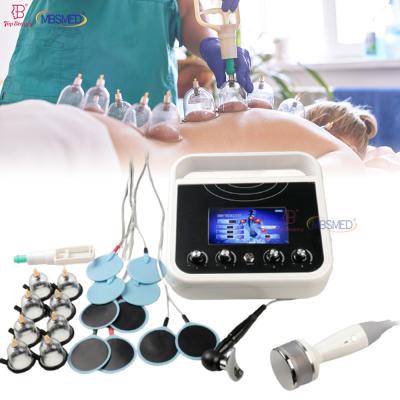 China Tens Electrotherapy Microcurrent Russian Waves Muscle Stimulation Cupping Therapy Massager for sale